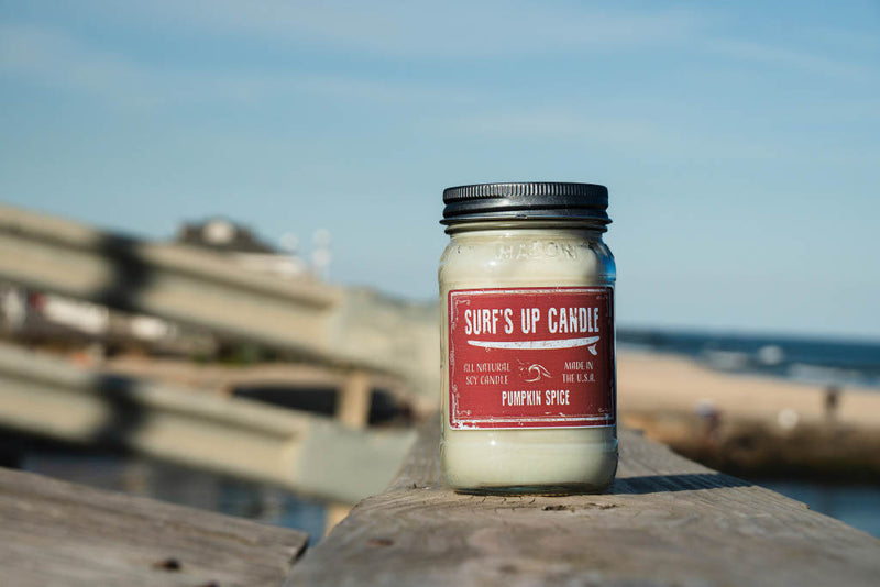 Surf's Up Candle - All Natural Hand-Poured Soy Scented Candles