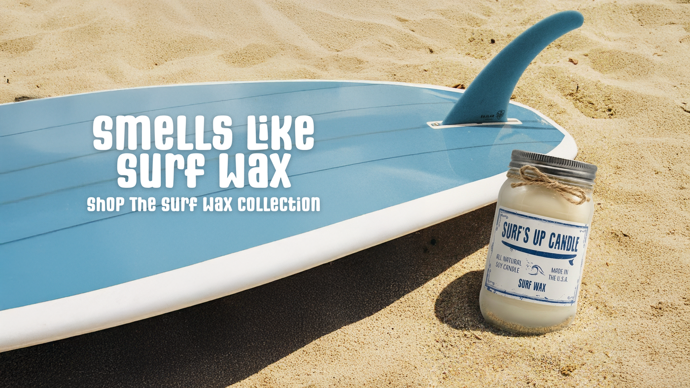 Surf's Up Candle - All Natural Hand-Poured Soy Scented Candles