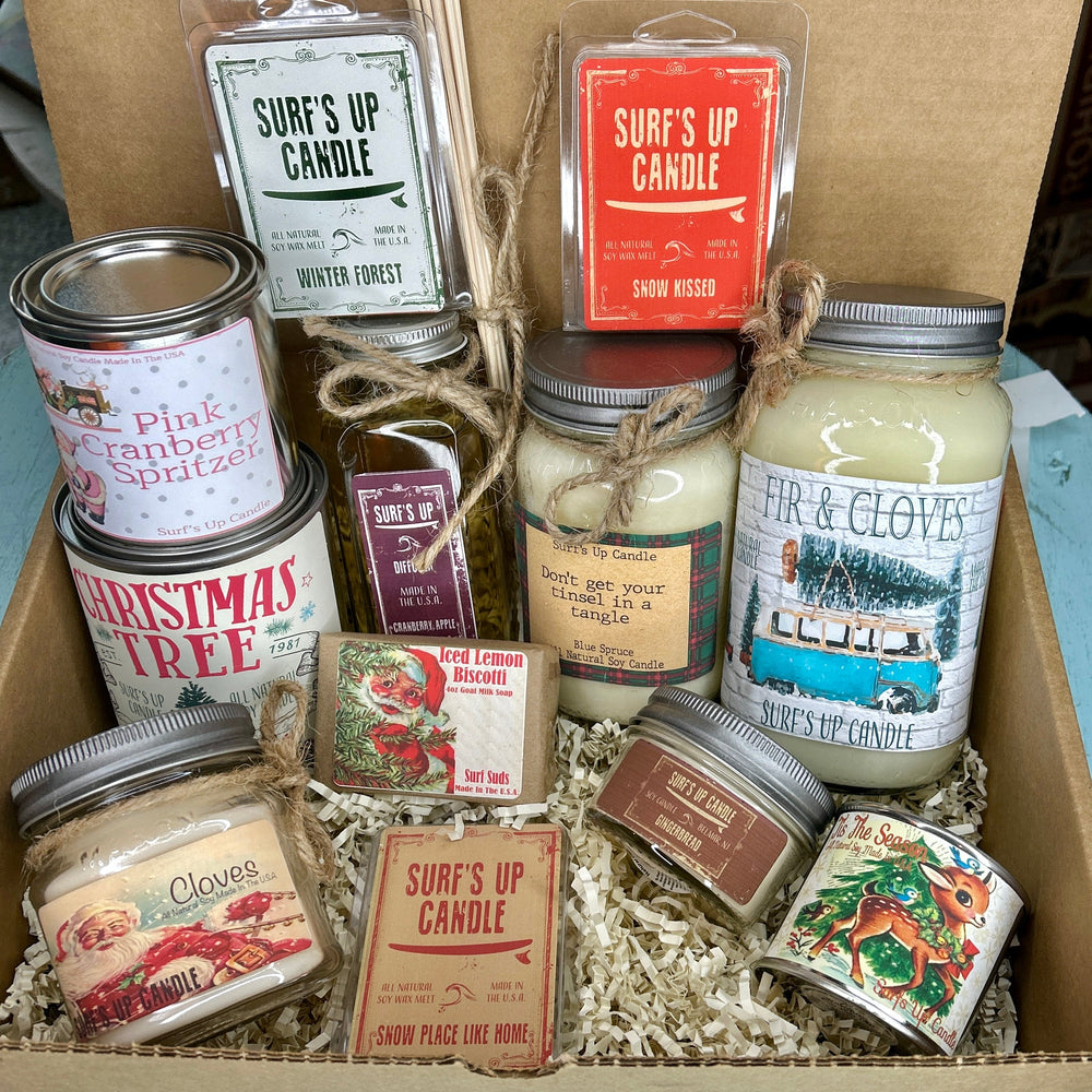 Surf's Up Candle - All Natural Hand-Poured Soy Scented Candles