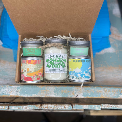 Surf's Up Candle - All Natural Hand-Poured Soy Scented Candles