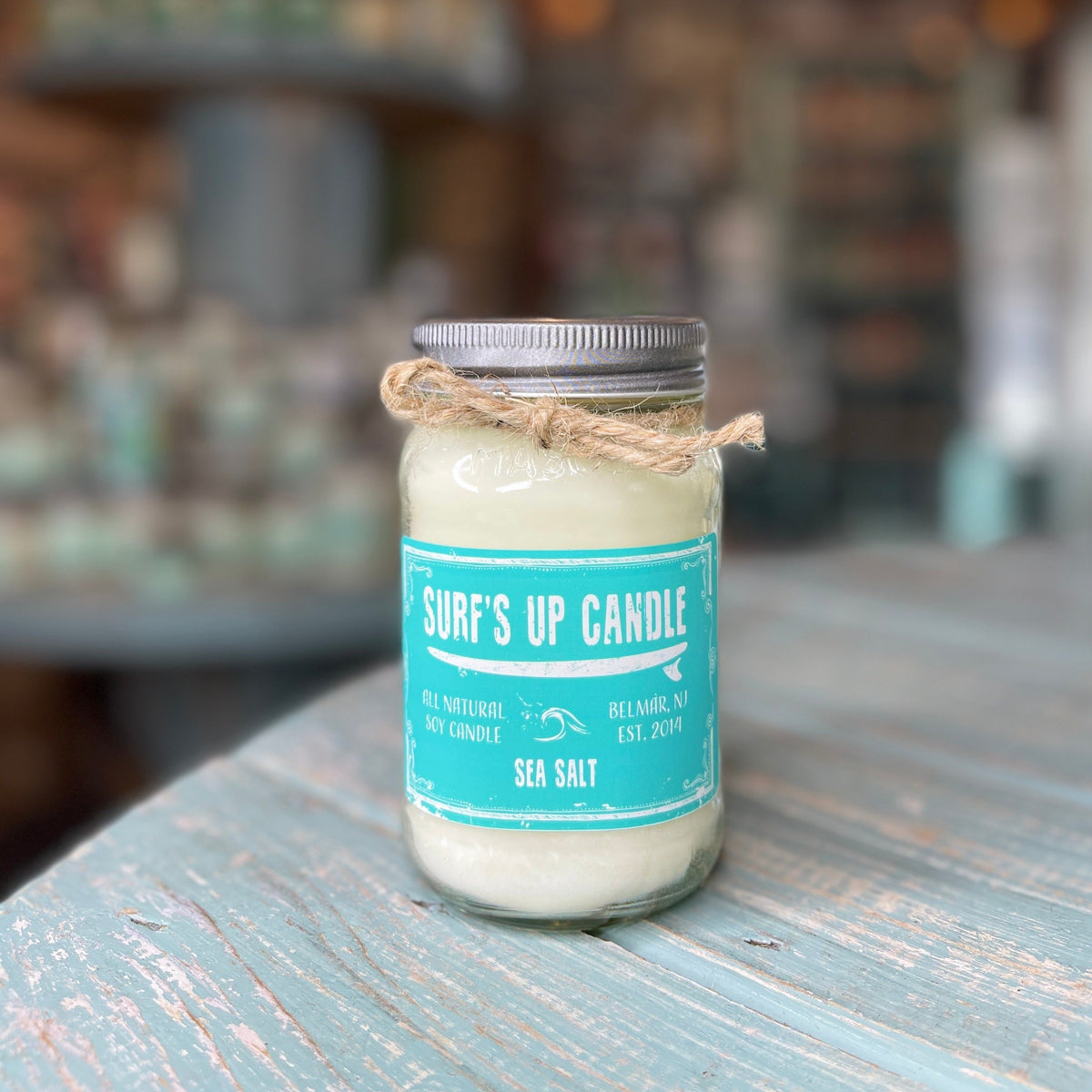 Surf's Up Candle - All Natural Hand-Poured Soy Scented Candles