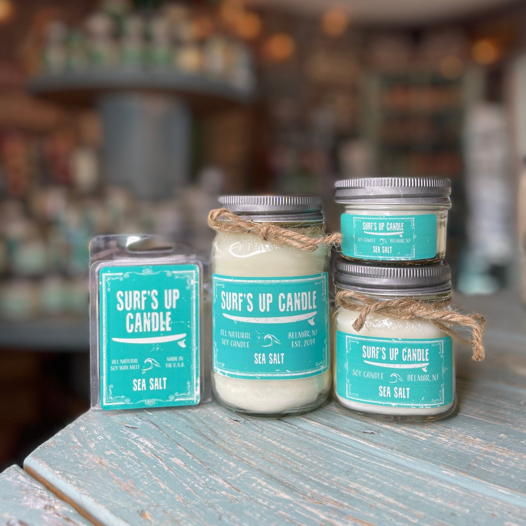 Surf's Up Candle - All Natural Hand-Poured Soy Scented Candles