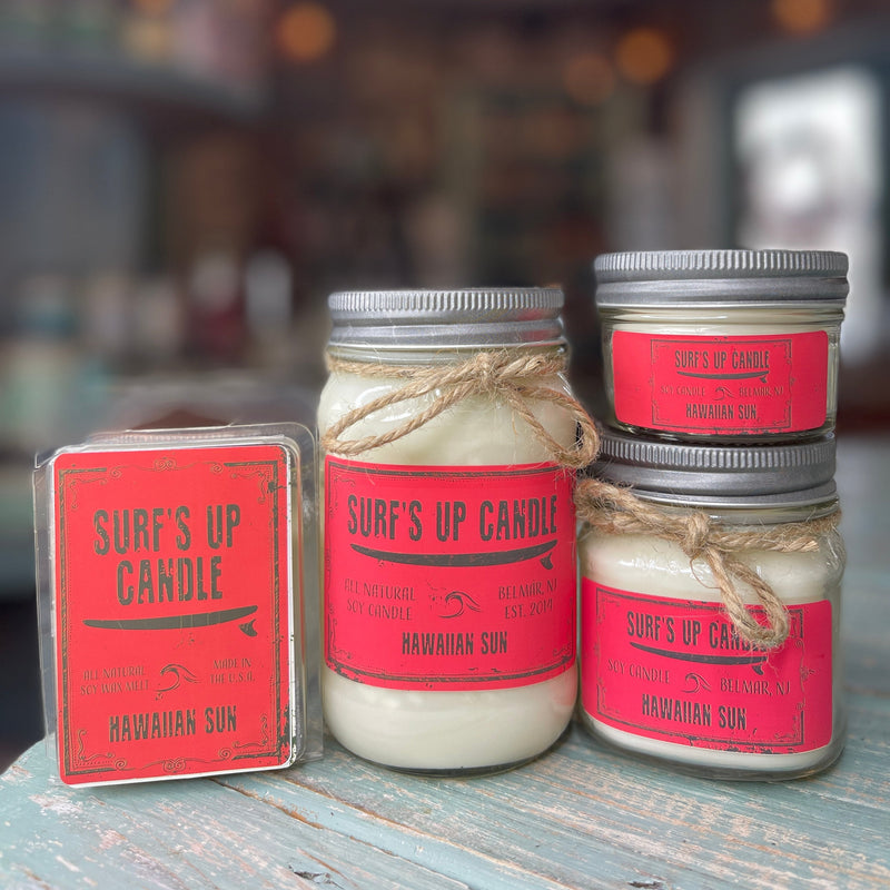 Surf's Up Candle - All Natural Hand-Poured Soy Scented Candles