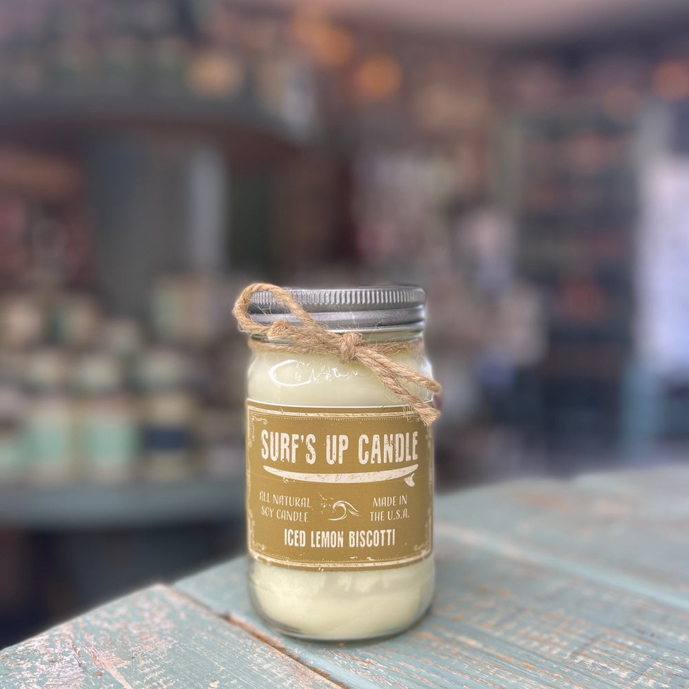 Surf's Up Candle - All Natural Hand-Poured Soy Scented Candles